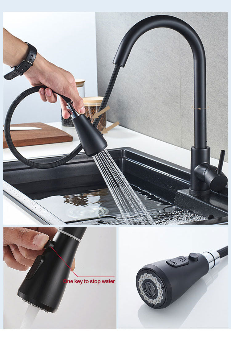 Pull out Kitchen Mixer Round – Galaxy Homeware